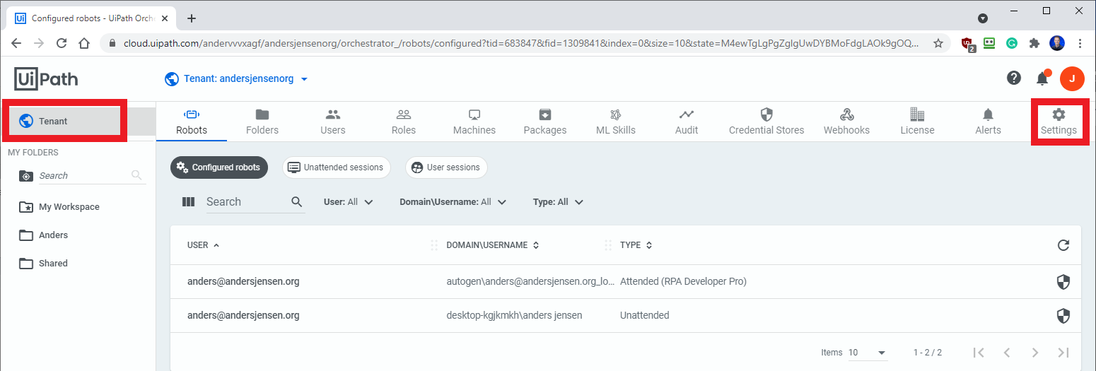UiPath Orchestrator – Complete Guide [2021] – andersjensenorg