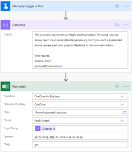 How to use RegEx in Power Automate – andersjensenorg